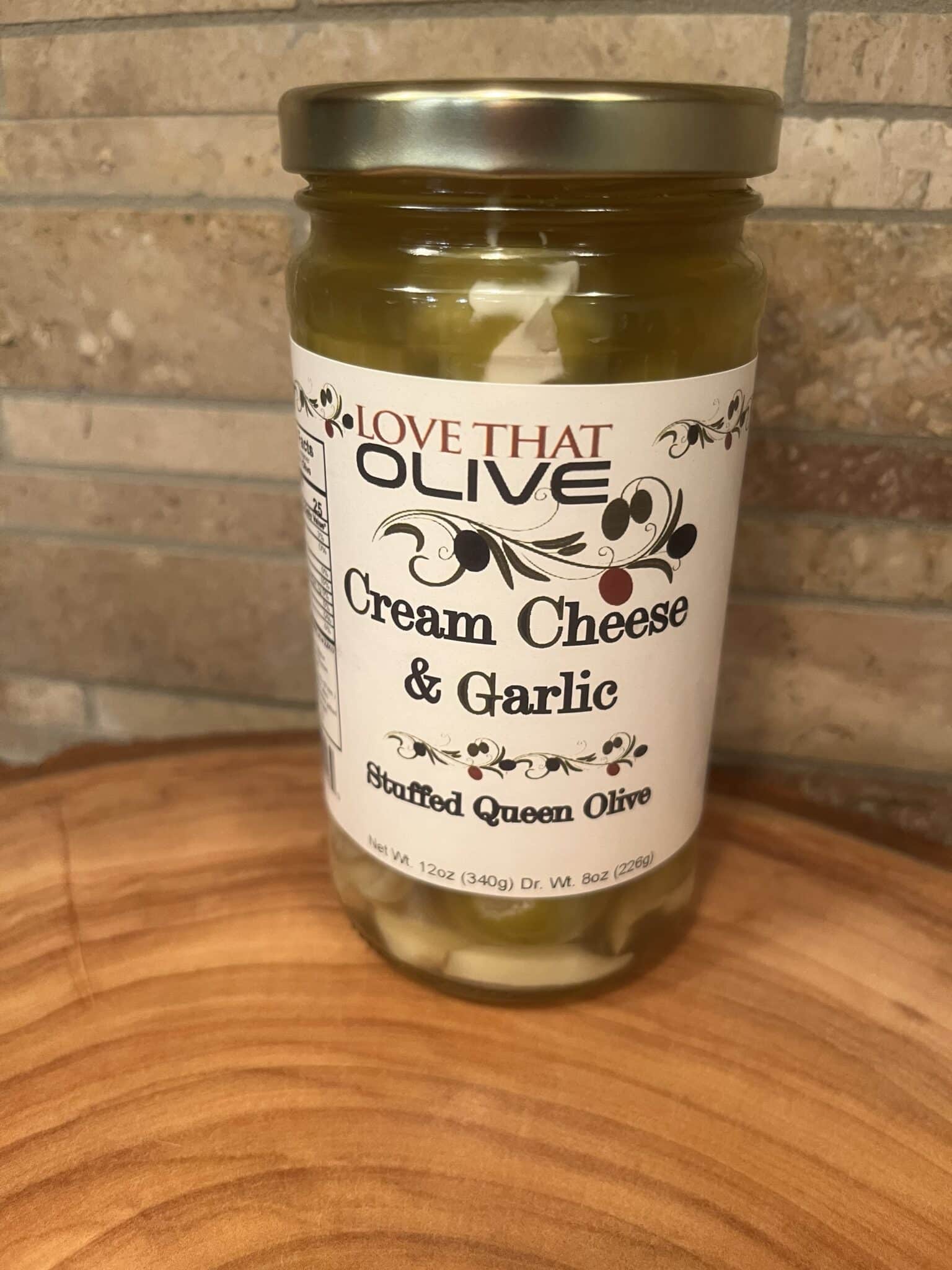 Cream Cheese and Garlic Olives - Love That Olive